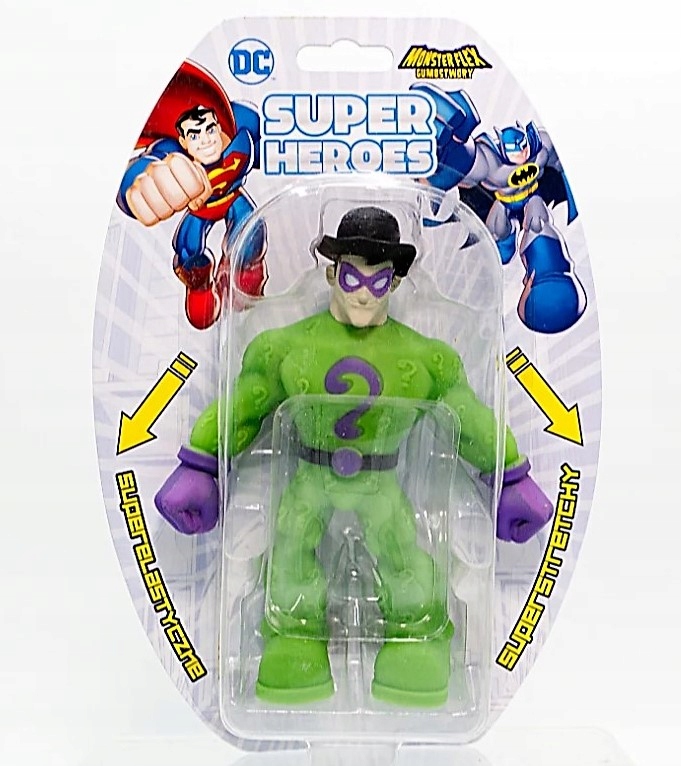 MONSTER FLEX SUPER HEROES DC CZŁOWIEK ZAGADKA - 12516610572 - oficjalne ...