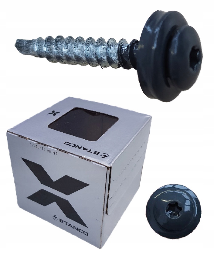 Wkręty farmerskie Etanco Panhead Torx 4,8x60 7016 - 11804718086 - oficjalne archiwum Allegro