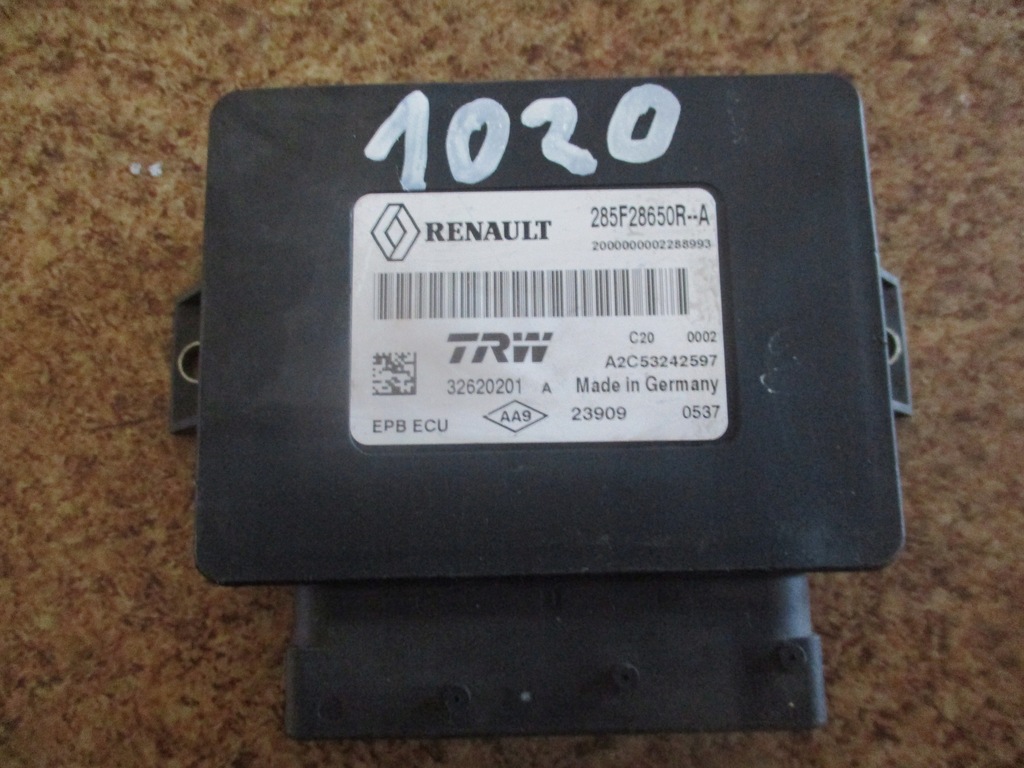 MODUŁ HAMULCA RĘCZNEGO SCENIC III 285F28650R - 13917879492 - oficjalne archiwum Allegro