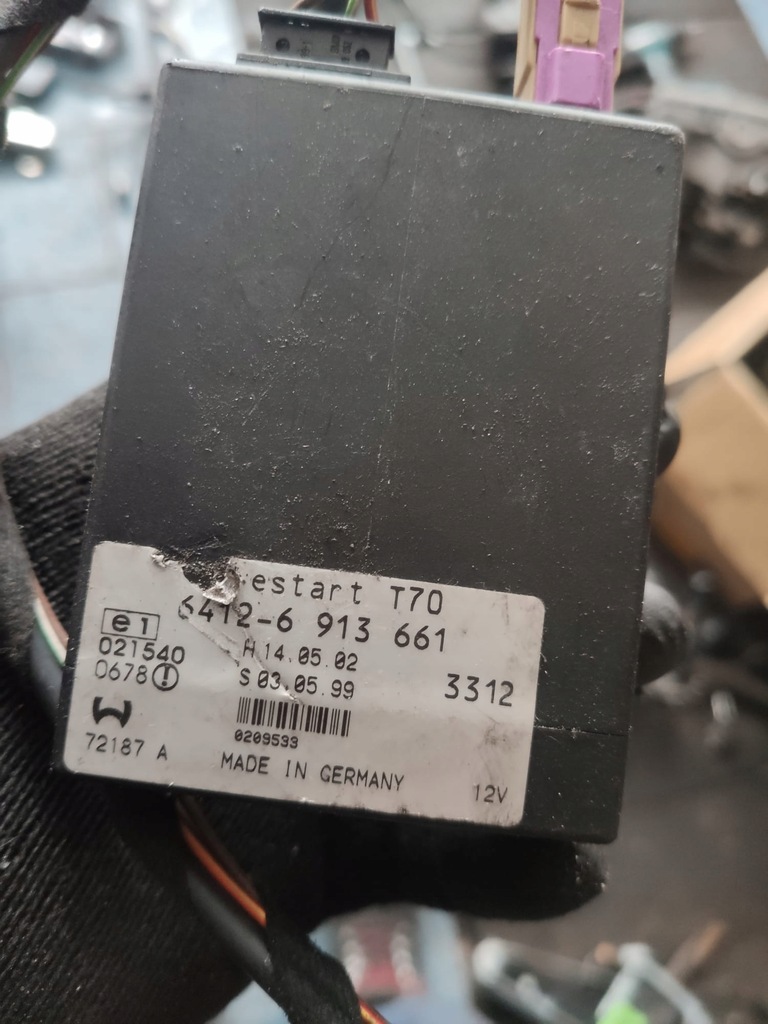 Sterownik moduł webasto BMW E39 - 12968681069 - oficjalne archiwum Allegro