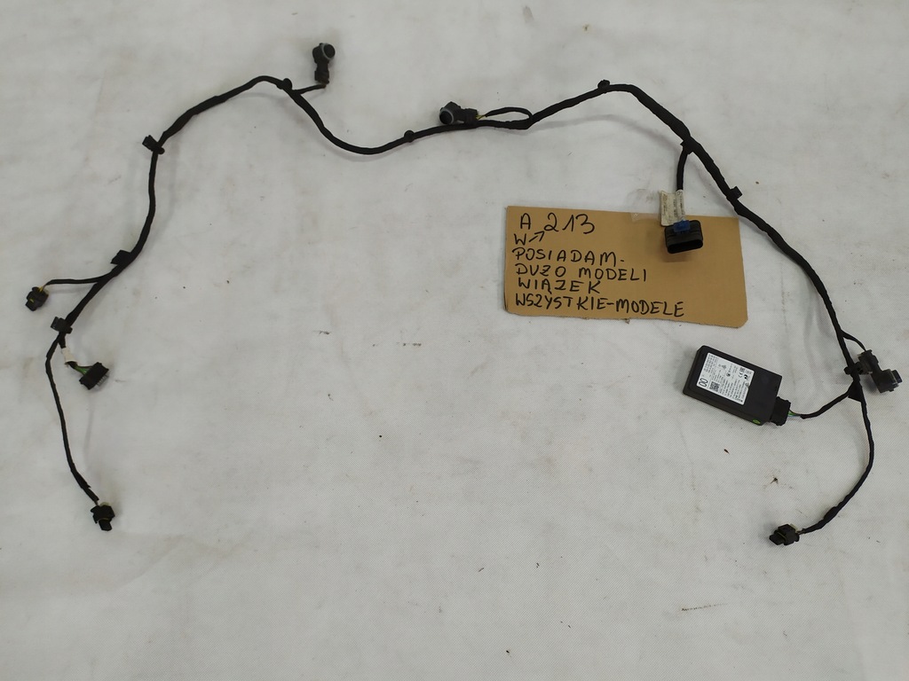 WIĄZKA PDC RADAR MERCEDES W213 A2135406403 - 12423446332 - oficjalne ...