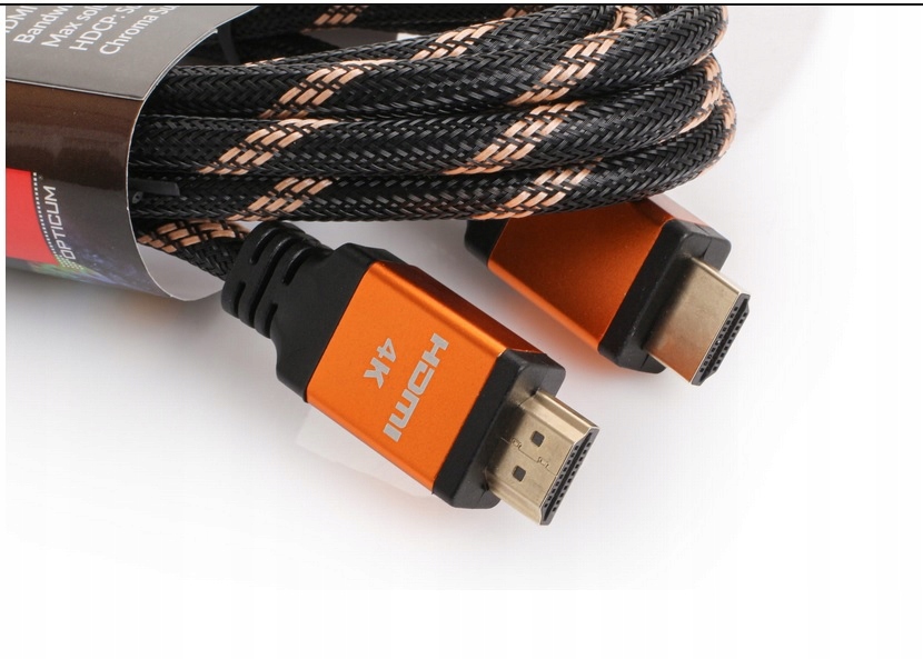 KABEL HDMI-HDMI OPTICUM 1,5 M 2.0V 4K/3D UHD /60Hz - 10166966065 - oficjalne archiwum Allegro
