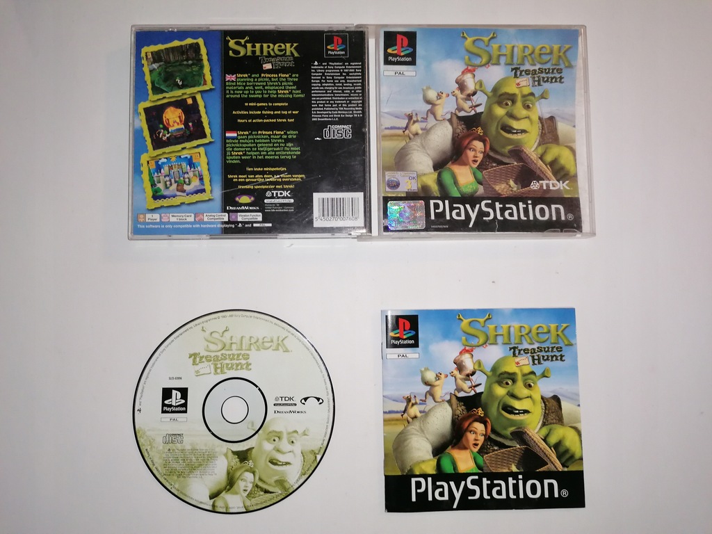 SHREK TREASURE HUNT PSX PS1 - 13152436070 - oficjalne archiwum Allegro
