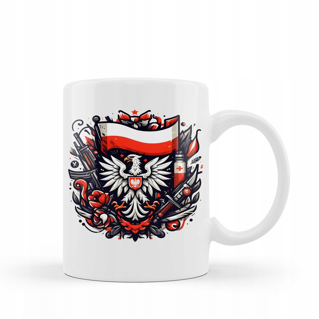 Kubek z nadrukiem POLSKA PATRIOTYCZNE ŚWIĘTO POLSKI PATRIOTYCZNE ORZEŁ - 14743665934 - oficjalne ...