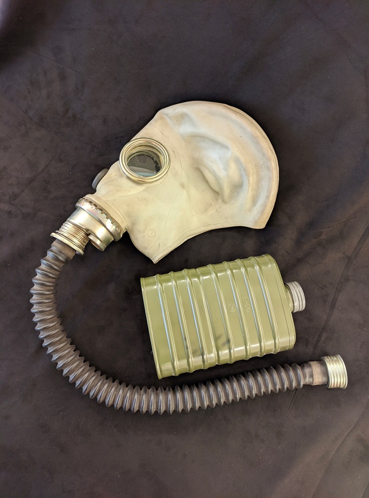 MASKA PRZECIWGAZOWA SŁOŃ IDEALNA - 15161015882 - oficjalne archiwum Allegro