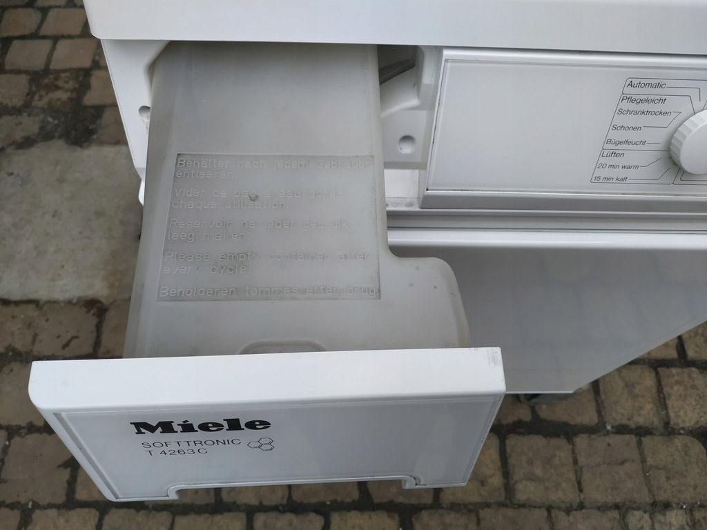 Suszarka Miele Softtronic T 4263 C - 9366784369 - oficjalne archiwum ...