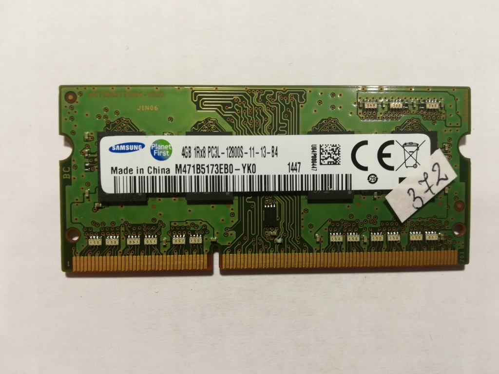 RAM DDR3 Samsung M471B5173EB0-YK0 4GB laptop - 7839087618 - oficjalne ...