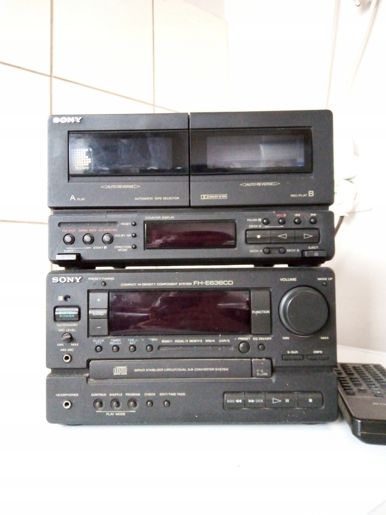 zestaw Sony FH-E636CD - 12076866010 - oficjalne archiwum Allegro