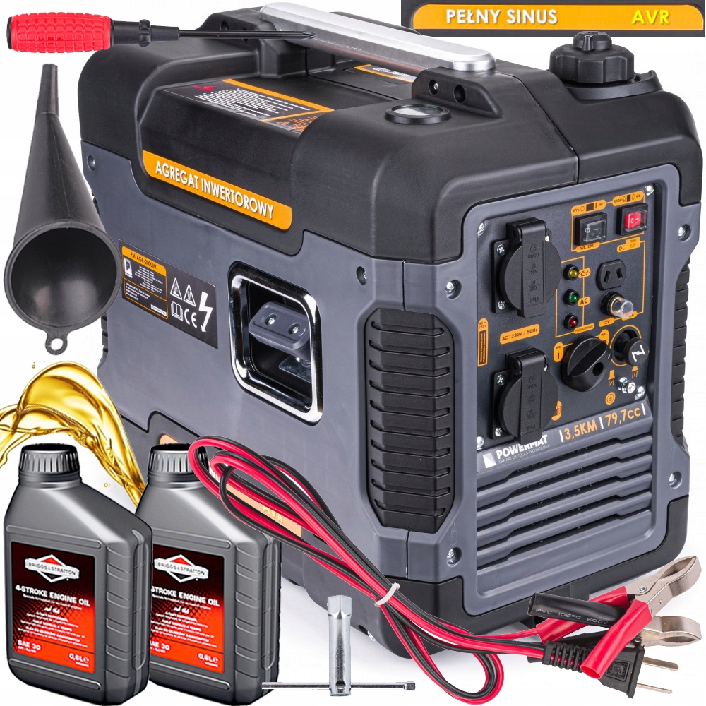 INWERTOROWY AGREGAT PRĄDOTWÓRCZY GENERATOR +BRIGGS - 12413893569 - oficjalne archiwum Allegro