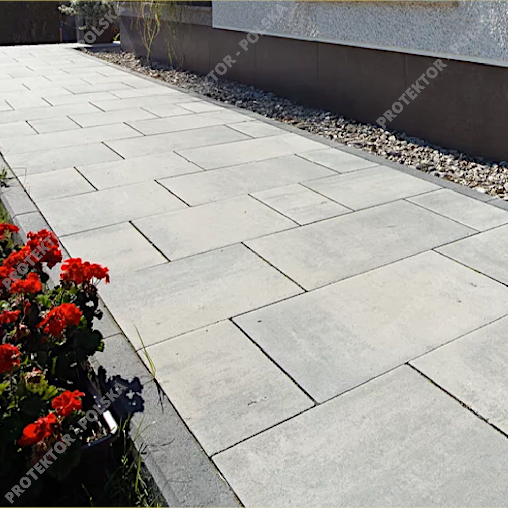 kostka brukowa MULTICOMPLEX POLBRUK gr.6 cm nowoczesna betonowa droga ogród - 15450359932 ...