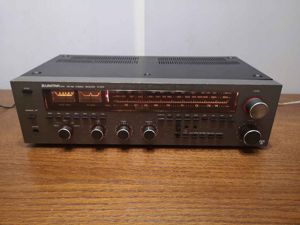 Amplituner Unitra ZRK AT9100 - 12573621805 - oficjalne archiwum Allegro