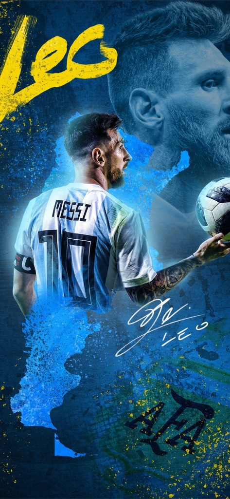 Plakat Lionel Messi FC Barcelona Podpis Autograf - 12843585452 ...