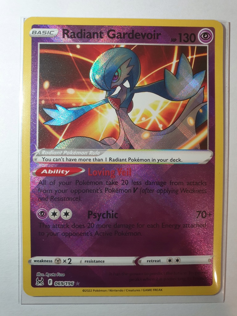 KARTA POKEMON TCG RADIANT GARDEVOIR 069/196 - 13475550486 - oficjalne ... KARTA POKEMON TCG RADIANT GARDEVOIR 069/196 - 13475550486 - oficjalne ...