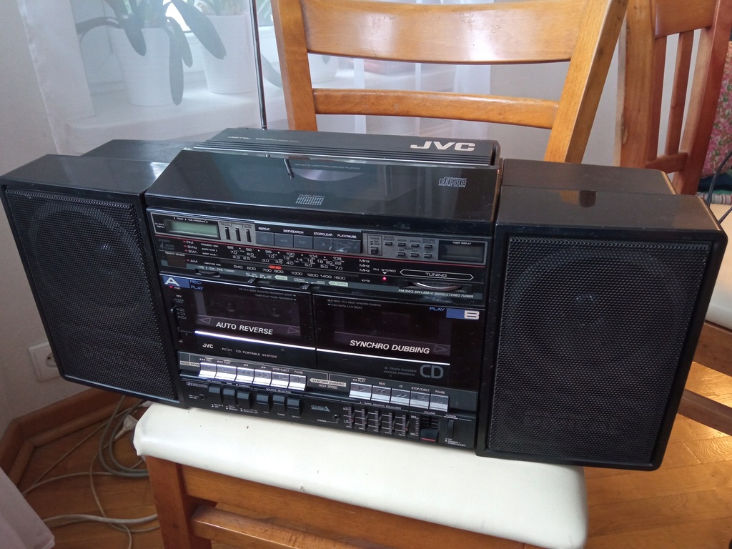 Radio-magnetofon JVC PC-V1J - 14383994077 - oficjalne archiwum Allegro