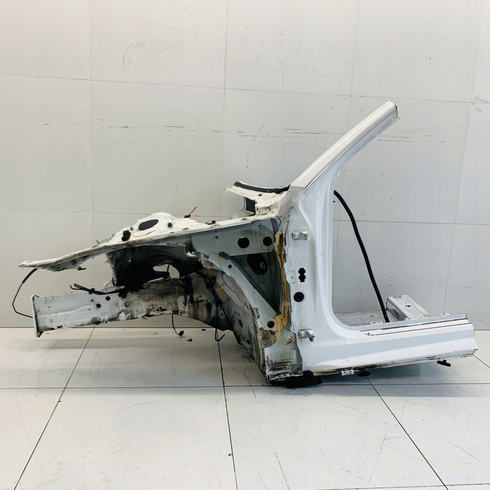 Ćwiartka przód lewa lak. LY9C próg słupek kielich AUDI A6 C7 4G LIFT ...