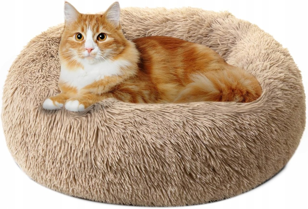 DanceWhale Okrągłe legowisko dla psa kota 60cm /M - 14076719859 ...
