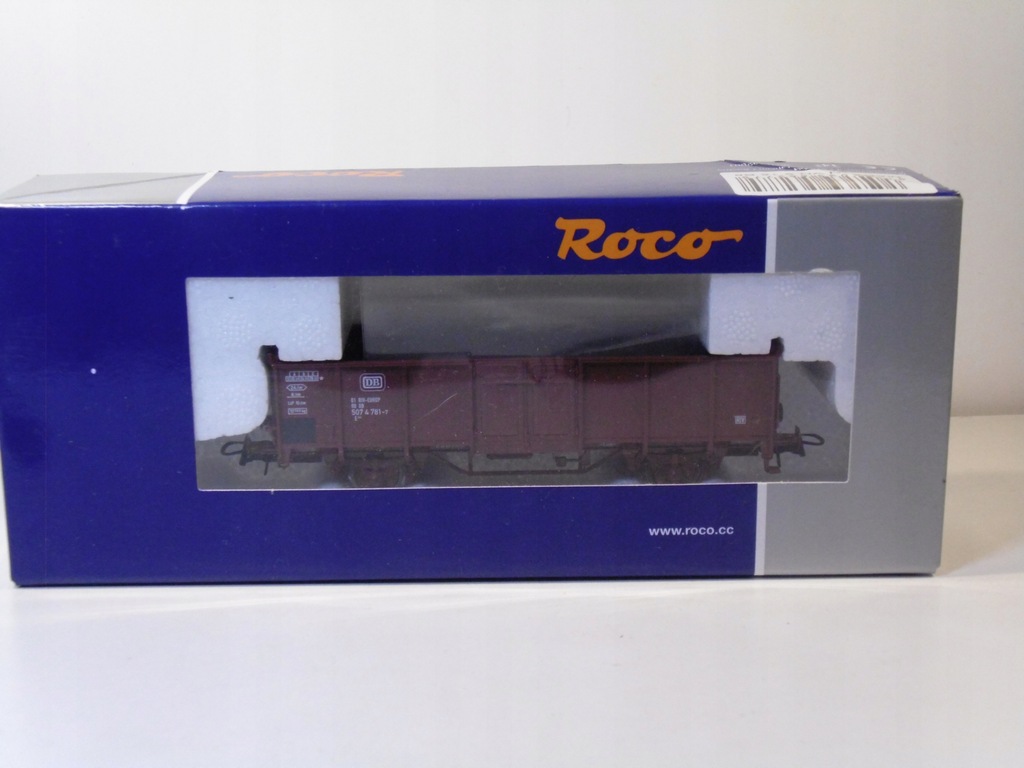 ROCO 56277 WAGON TOWAROWY DB H0 1:87 8855 - 11402236046 - oficjalne ...