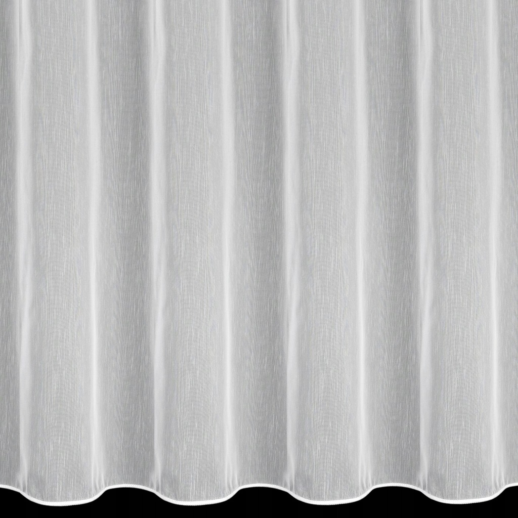 Firana wave do szyn sufitowych biała matowa 100 cm - 12690135173 ...