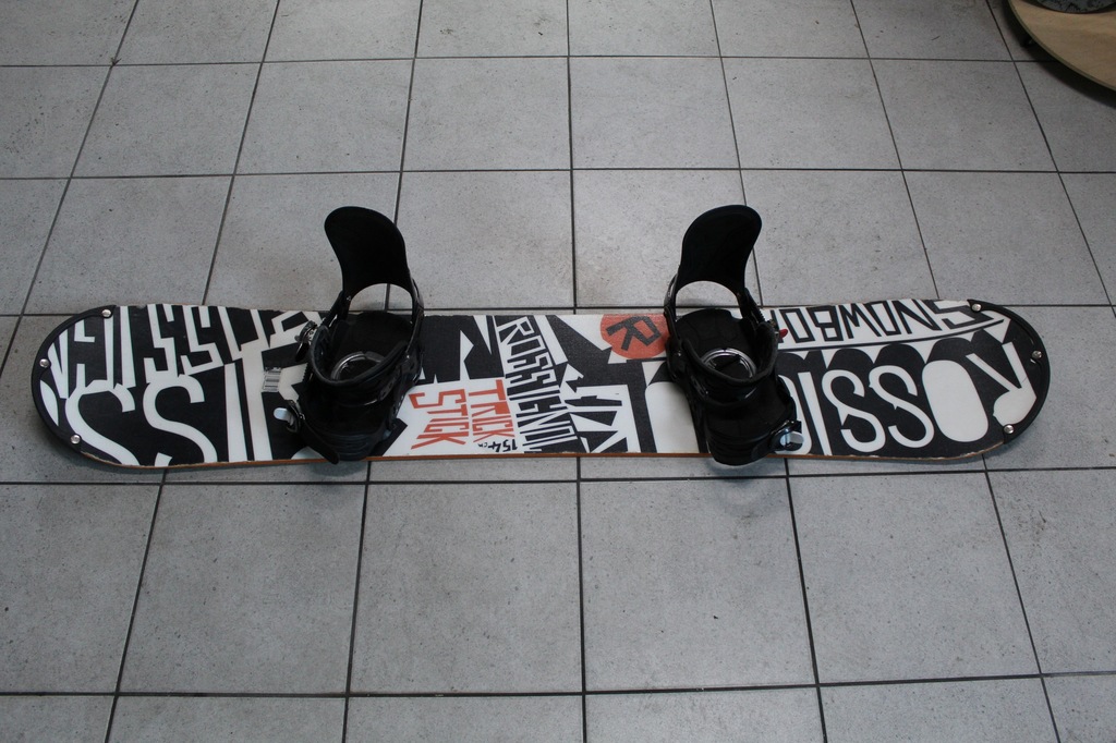 Deska Snowboard ROSSIGNOL TRICK STICK 154 cm + Wią - 11670544789 ...