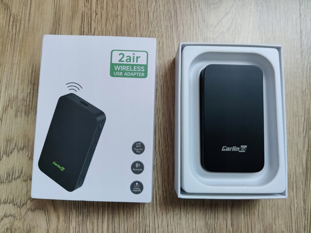 Adapter CarlinKit 5.0 2air Bezprzewodowy CarPlay i Android Auto - od 1zł! - 15438779873 ...