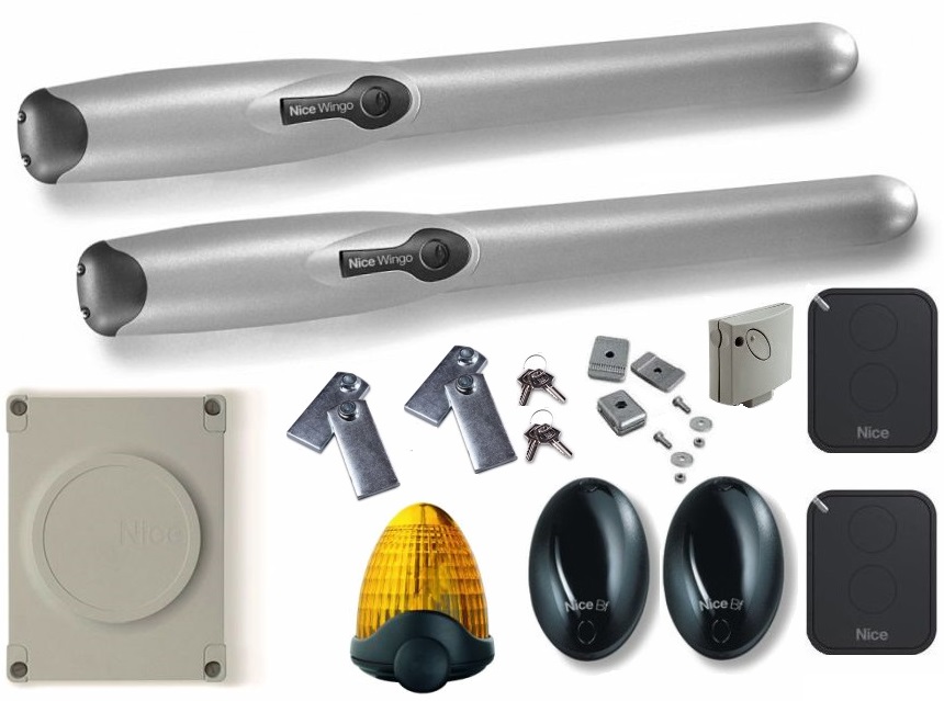 Zestaw automatyki do bramy NICE WINGO 2024 komplet - 6777541723 - oficjalne archiwum Allegro