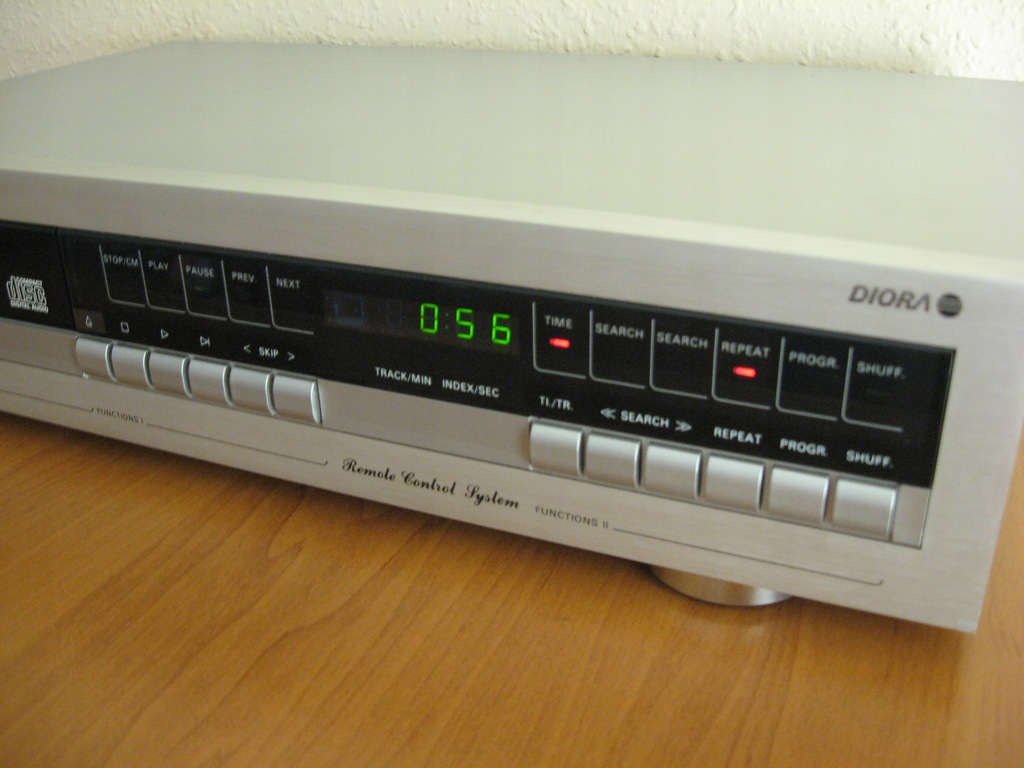 Unitra Diora Dyskofon CD 0422 R z pilotem !! CD042 - 7809440042 ...