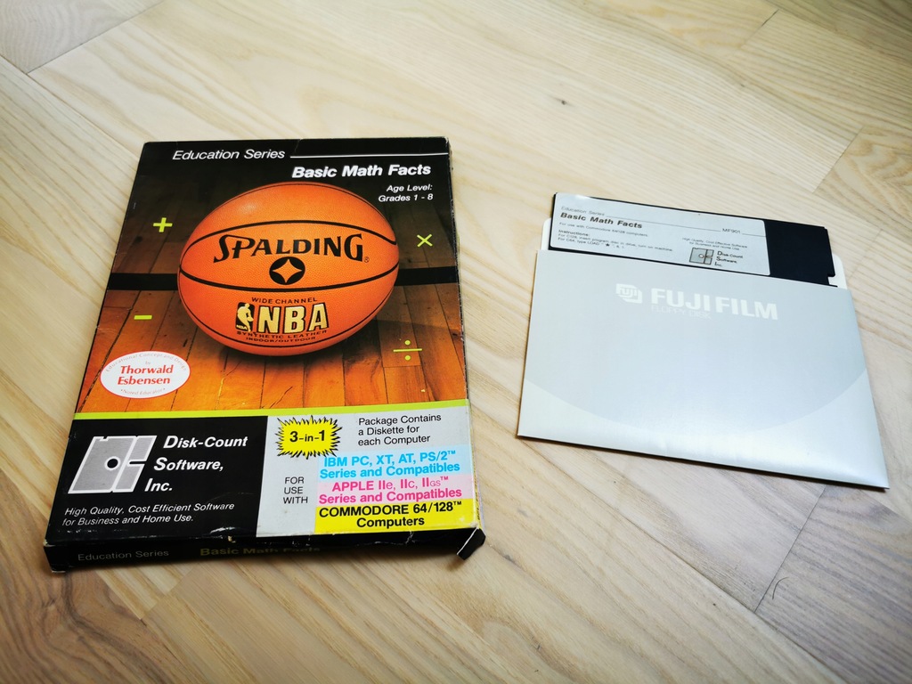 C64 BASIC MATH FACTS BIG BOX [DISC-COUNT SOFTWARE] - 12124134167 ...