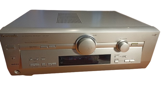 Amplituner kina domowego ''PANASONIC SA-HE7'' - 13223261622 - oficjalne archiwum Allegro