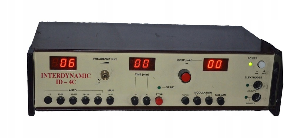 Interdynamic ID-4C aparat do elektroterapii - 13313436395 - oficjalne ...