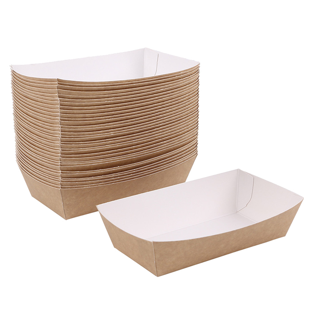 Ovenable Board Trays Cake Box Kraft Paper 50 Pcs - 13433443671 ...