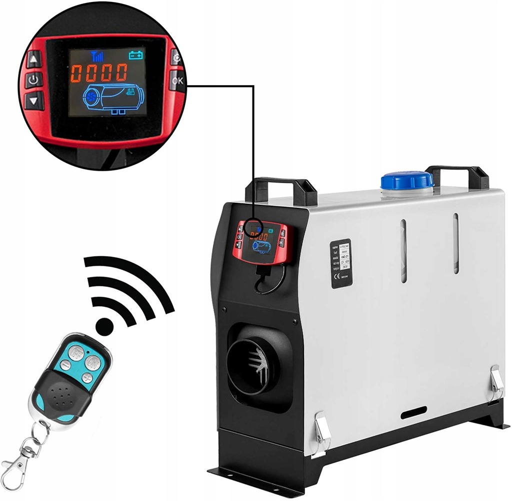 VEVOR 5KW 12V OGRZEWANIE TYPU WEBASTO DIESEL - 13528421703 - oficjalne ...