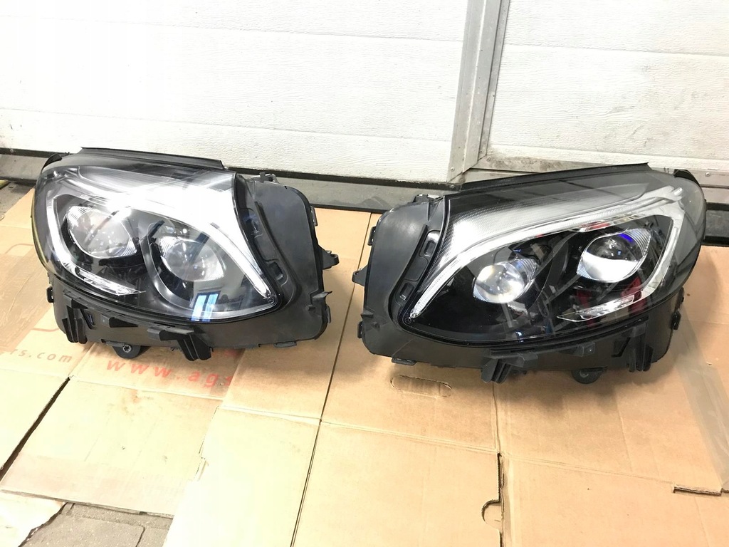 MERCEDES GLC W253 253 LAMPY PRZÓD ILS LED KOMPLET - 12917233109 ...