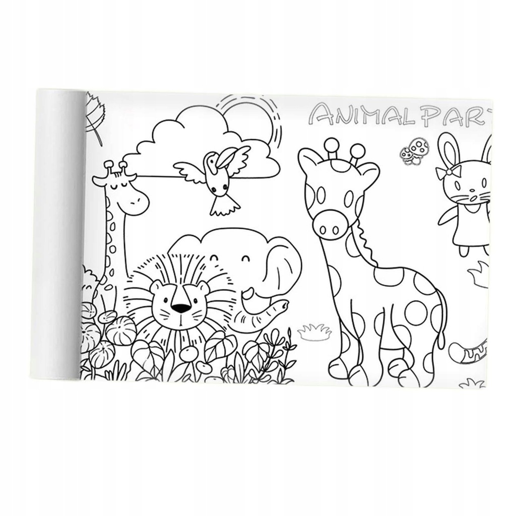Coloring Paper Roll Wall Coloring Sheets for - 12943221958 - oficjalne ...