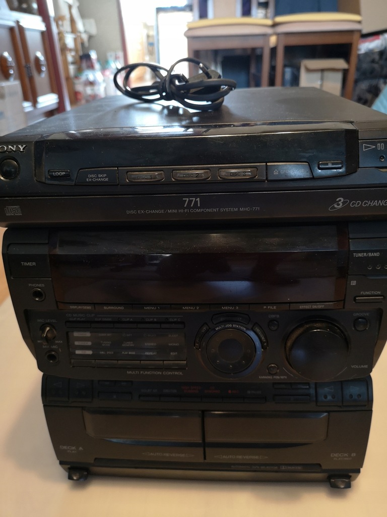 Wieża stereo Sony HCD-H771 - 14181508152 - oficjalne archiwum Allegro