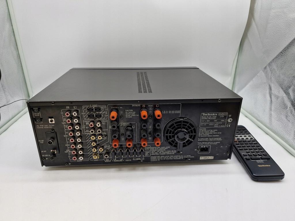 Technics SA-TX50 Amplituner THX Topowy Model+Pilot - 12124876501 ...