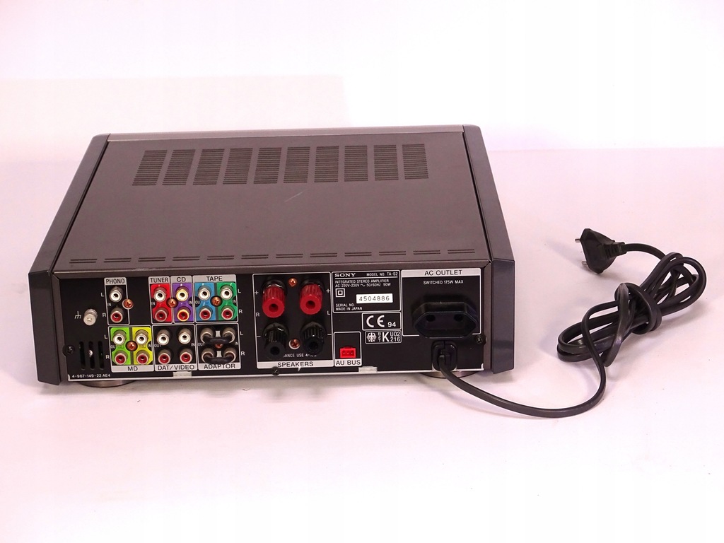 Купить СТЕРЕОУСИЛИТЕЛЬ SONY TA-S2: отзывы, фото и характеристики на ...