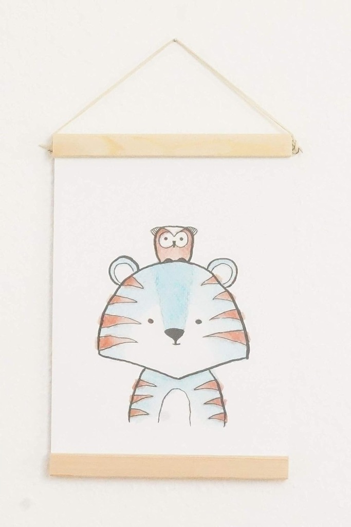 Ramka na zdj?cia A4 A3 drewniana listwa plakatowa, - 14666435796 - oficjalne archiwum Allegro