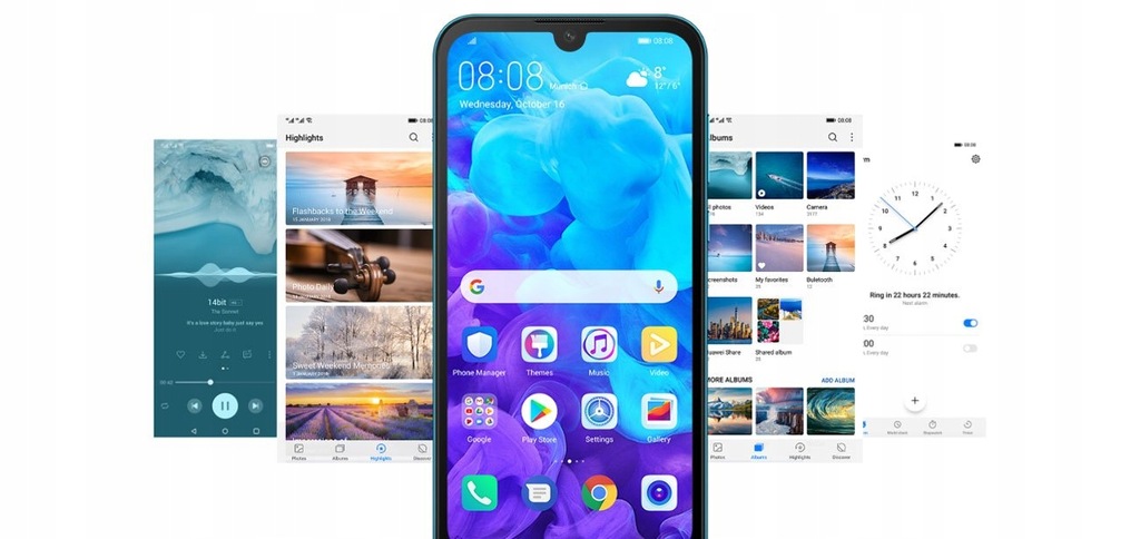 Купить Смартфон Huawei Y5 2019 AMN-LX9 черный: отзывы, фото и ...