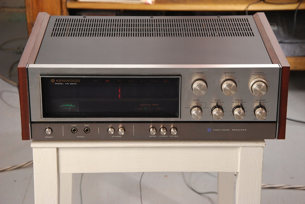 Amplituner Kenwood KR 6340 - 12622945596 - oficjalne archiwum Allegro