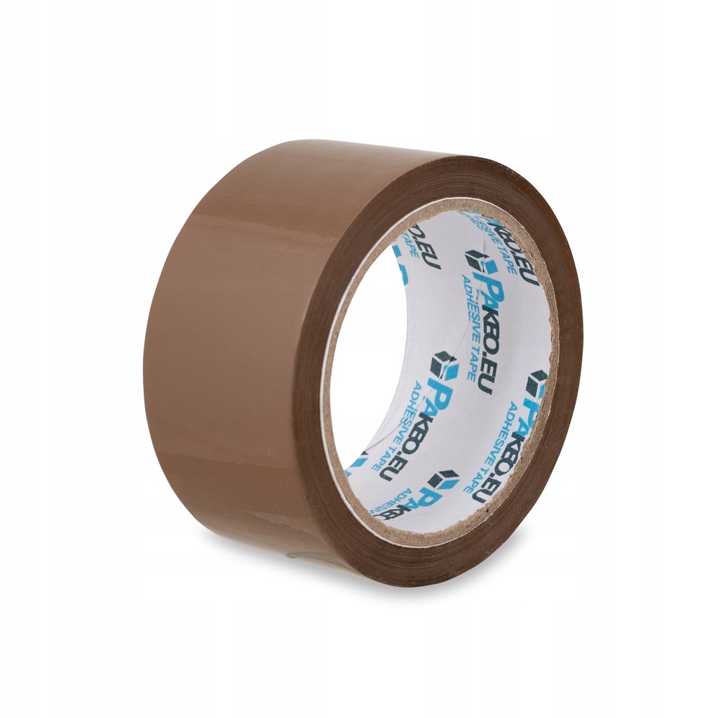 Taśma brązowa do pakowania klejąca mocna cicha PAKEO 48/66y ...