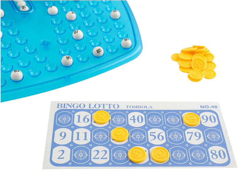 BINGO GRA RODZINNA LOTTO LOTERIA MASZYNA LOSUJĄCA - 6743658886 ...
