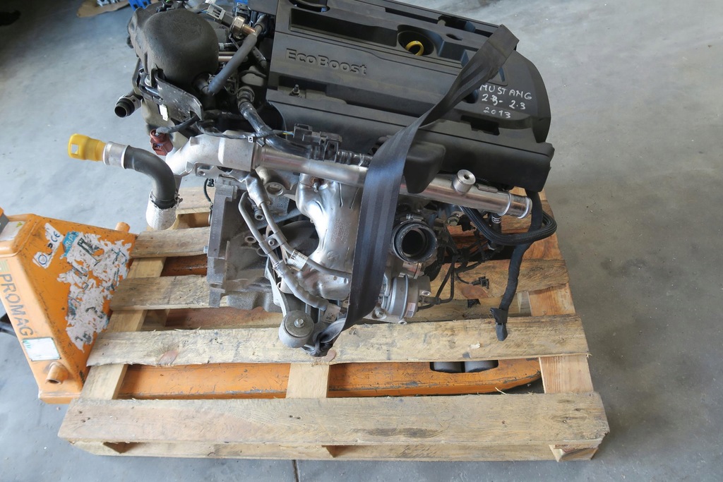 FORD MUSTANG 2.3 ECOBOOST SILNIK TURBO KOMPLET - 12401203440 ...