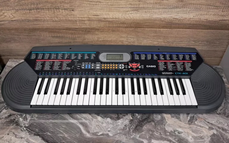 KEYBOARD CASIO CTK-401 - 17004756138 - oficjalne archiwum Allegro