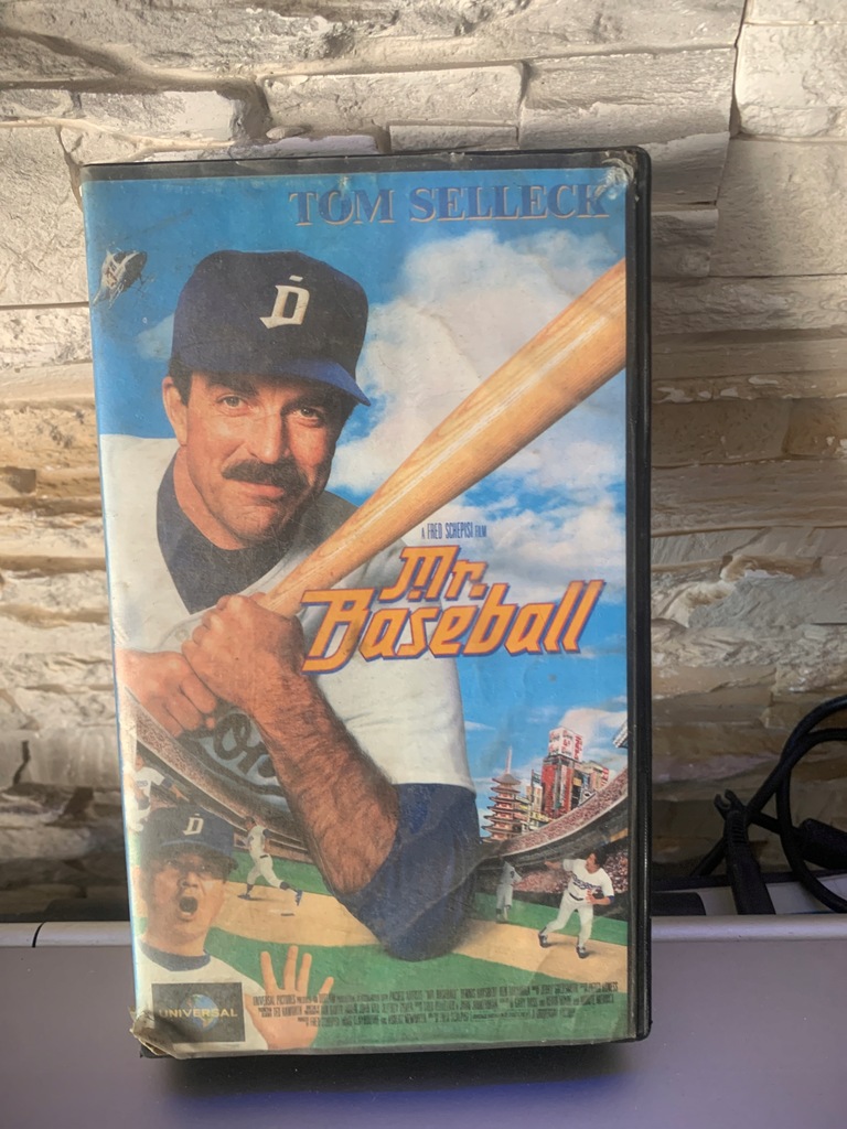 Mr. Baseball VHS Tom Selleck - 11972698424 - oficjalne archiwum Allegro