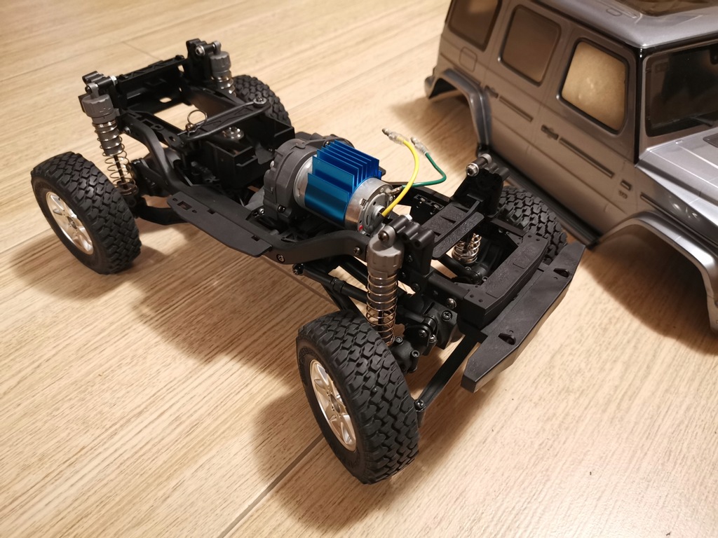 Tamiya RC Podwozie CC-02 CC02 Mercedes G500 1:10 - 9986456951 ...