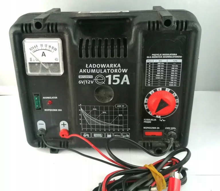 PROSTOWNIK 6V/12V 15A BK120615 - 13463132025 - oficjalne archiwum Allegro