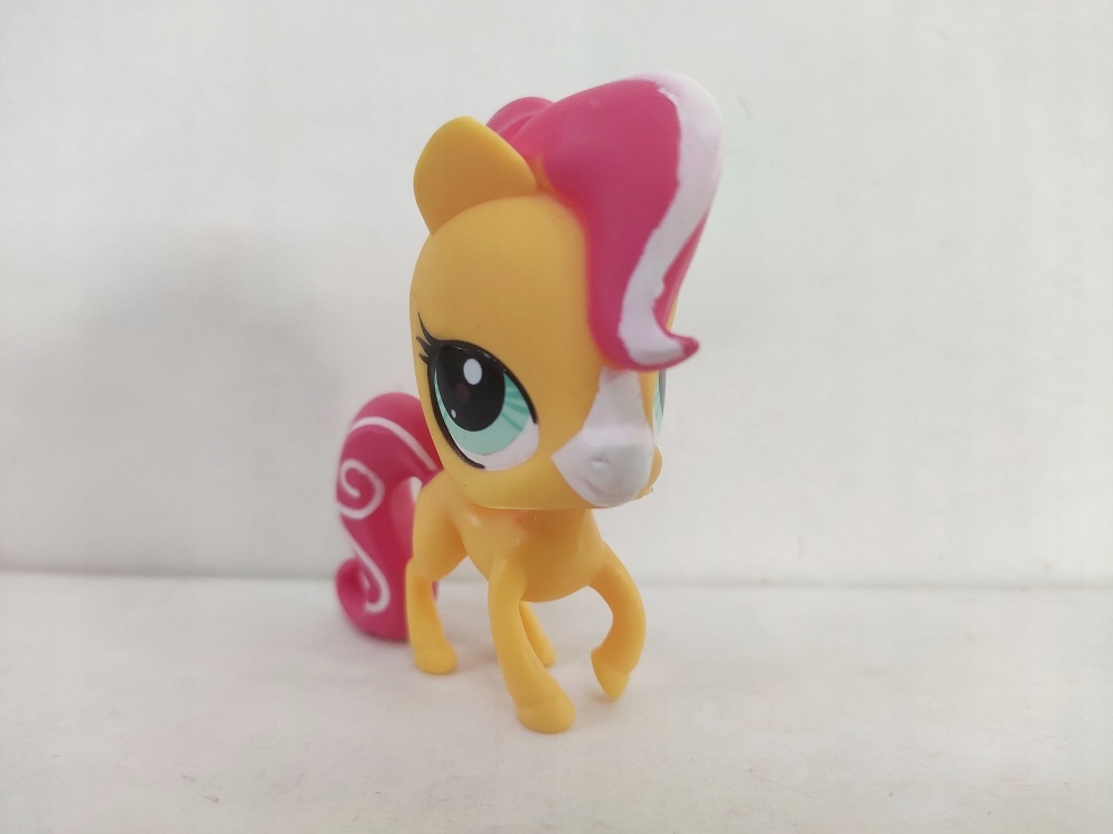 LPS Littlest Pet Shop Żółty Różowy Koń 02 - 13001539349 - oficjalne ...
