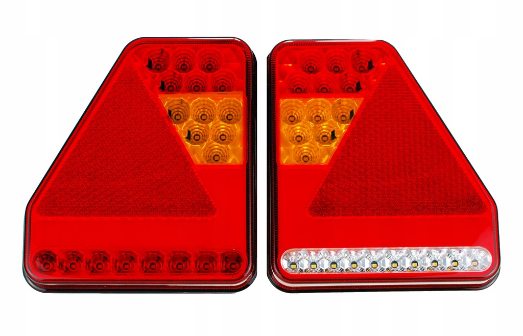 LAMPY TYLNE LEDOWE Z TRÓJKĄTEM DO PRZYCZEP 12-24V - 13676165419 ... LAMPY TYLNE LEDOWE Z TRÓJKĄTEM DO PRZYCZEP 12-24V - 13676165419 ...
