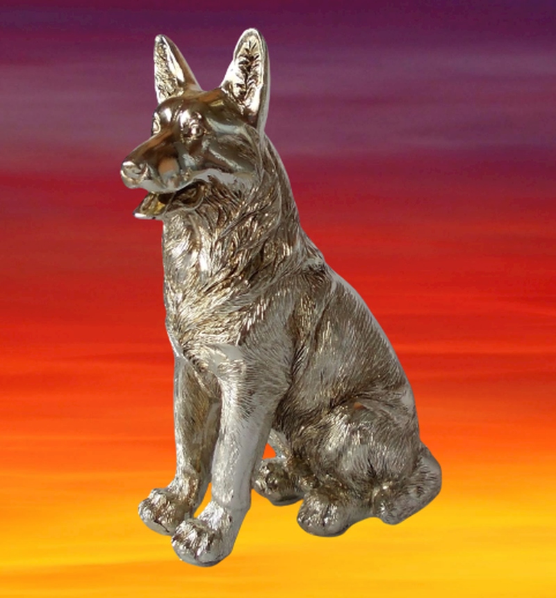 Owczarek niemiecki --- wilczur --- wilk - figurka - 12802238734 ...