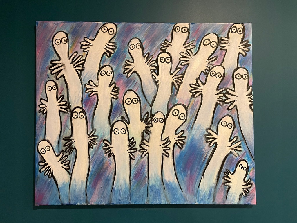 Obraz Hatifnaty Muminki akryl - 13206742230 - oficjalne archiwum Allegro